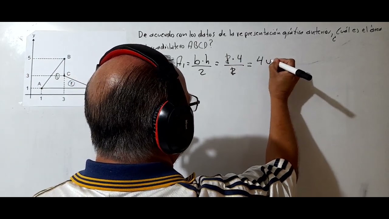 Área de un cuadrilátero irregular. Polígonos Irregulares. - YouTube