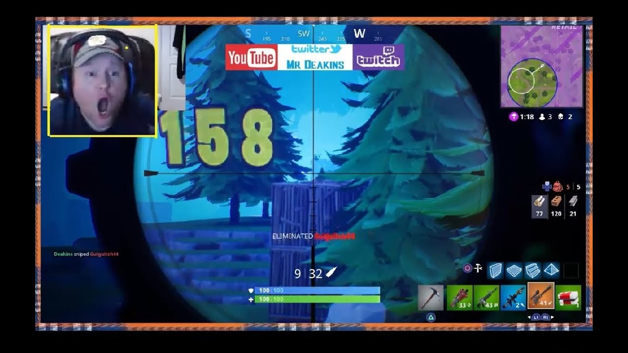 Sniper BOOM Headshot!!! Fortnite Battle Royale - YouTube