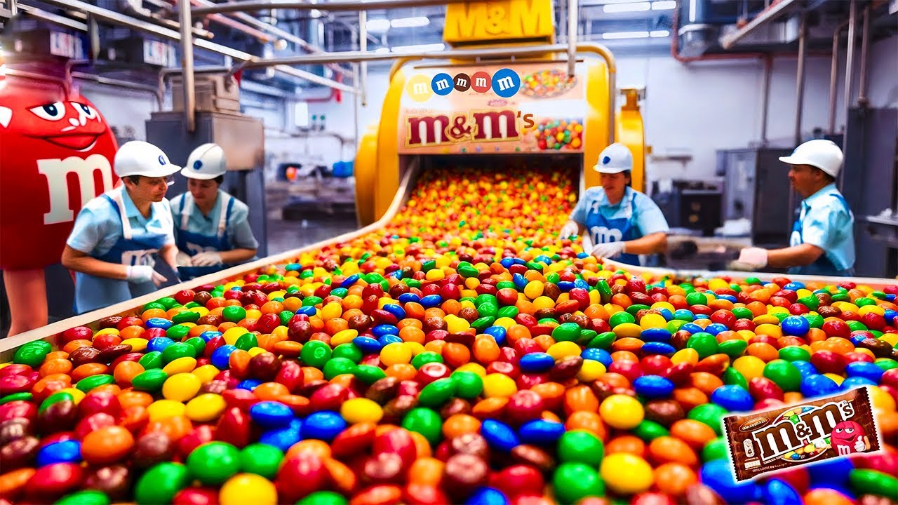 Inside the World's Largest M&M's Factory | How Your Favorite Candy Is ...
