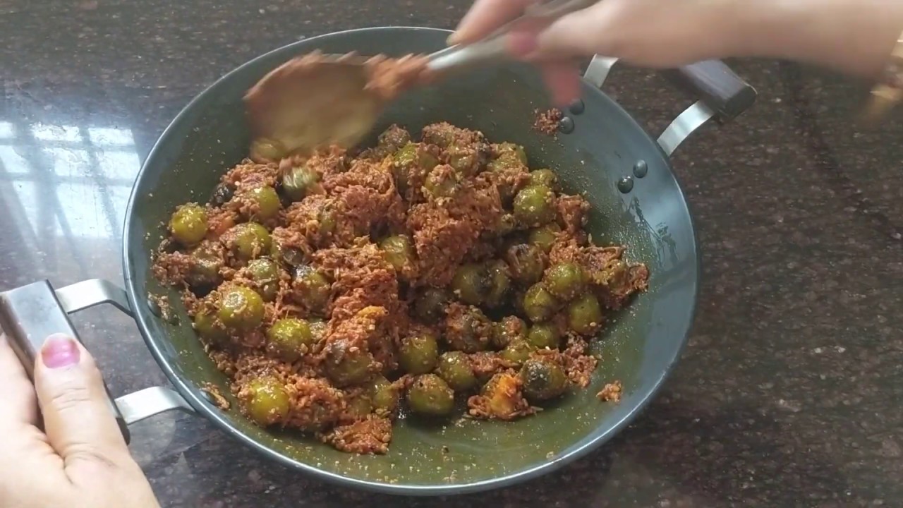 Sabut Gunde ka Chatpata Achar (Pickle) - YouTube