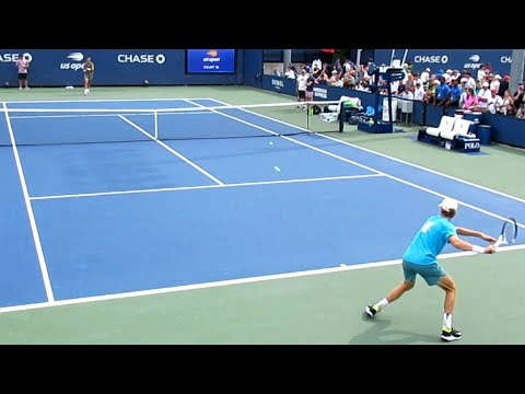 Jannik Sinner HUGE Forehand & Backhand Slow Motion - YouTube
