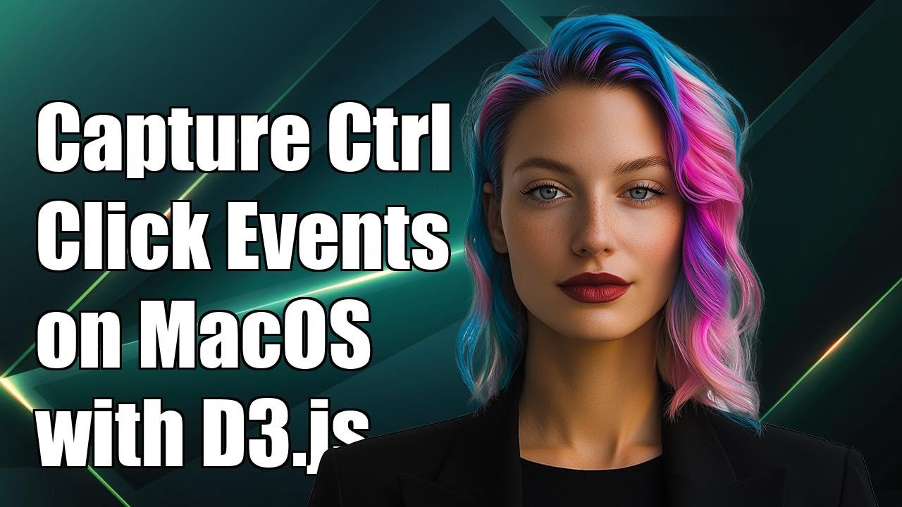 How to Capture Ctrl + Click Events on MacOS Using D3.js: A Step-by-Step Guide - YouTube