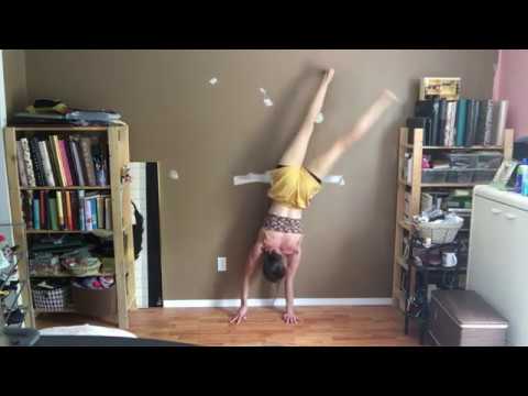 Handstand Challenge Fail - YouTube
