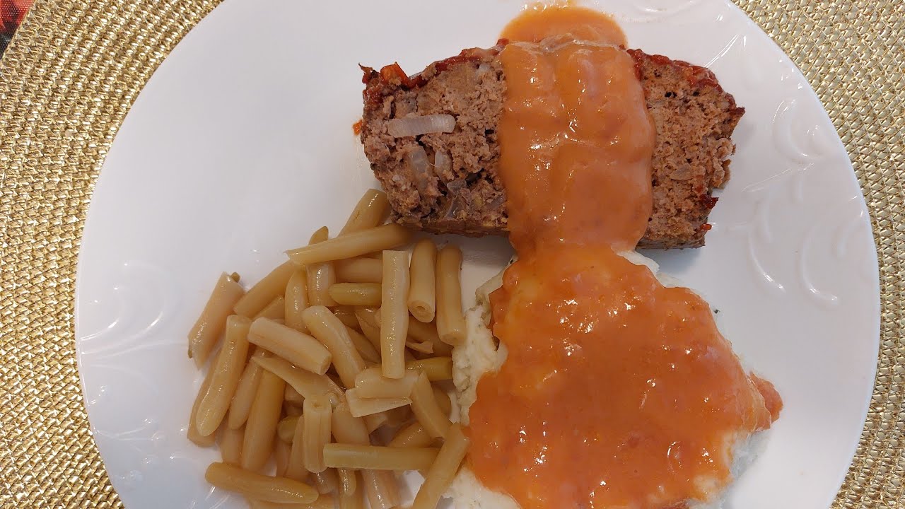 The Perfect Meatloaf Made with Biscuits - YouTube