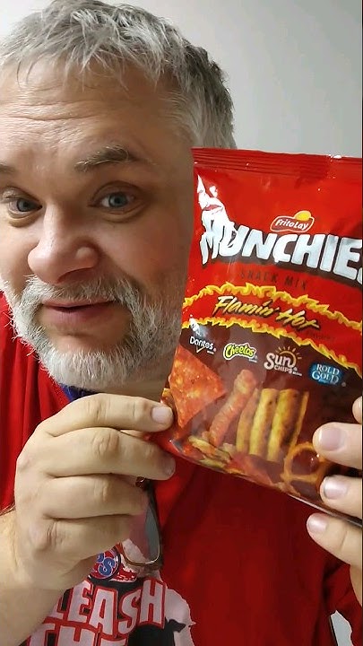 Munchies Flamin Hot Flavored Snack Mix Fritolay Youtube