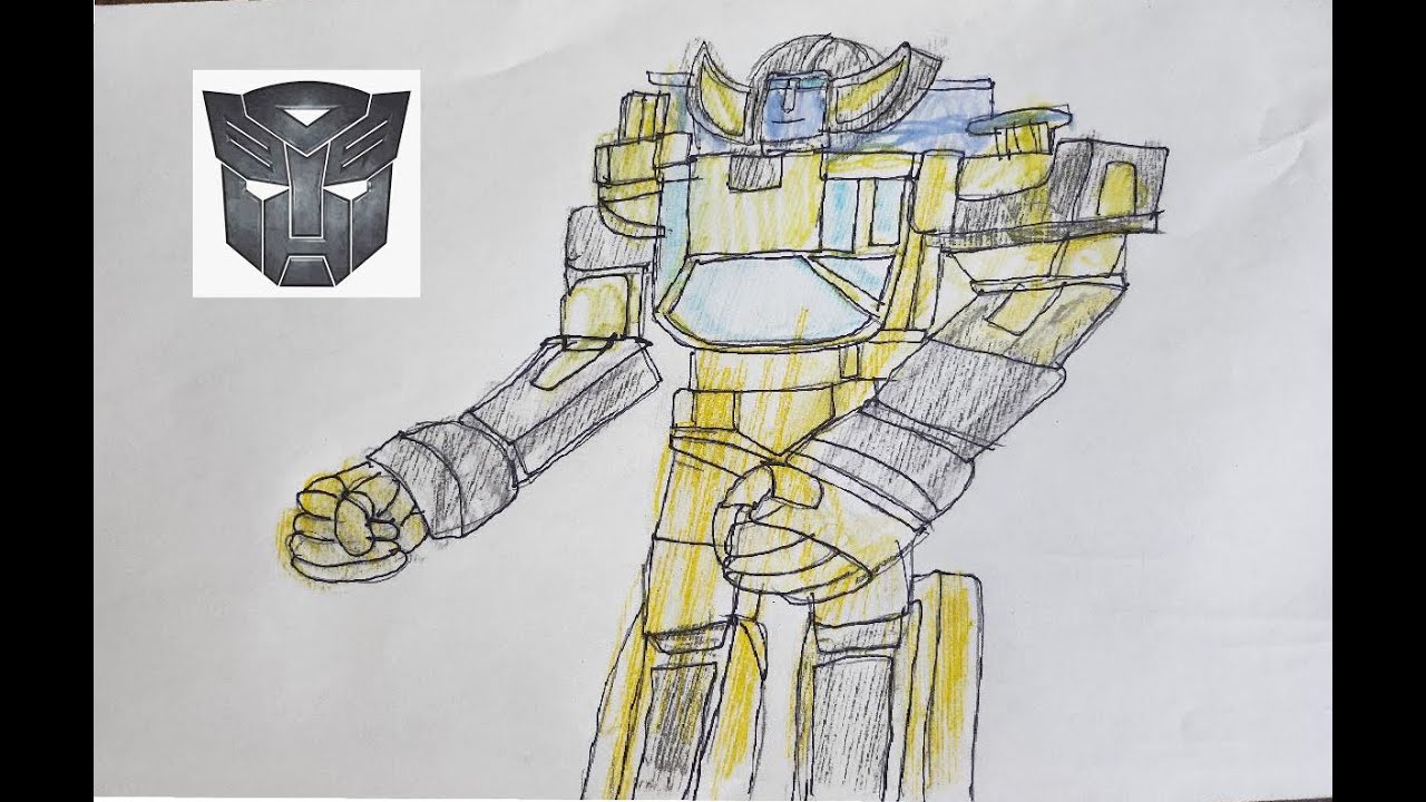 autobot designs how to draw g1 sunstreaker - YouTube