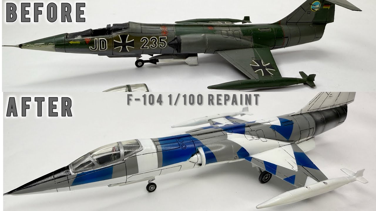 Lockheed F 104 Starfighter | Repaint | TAMIYA | aircraft model ...