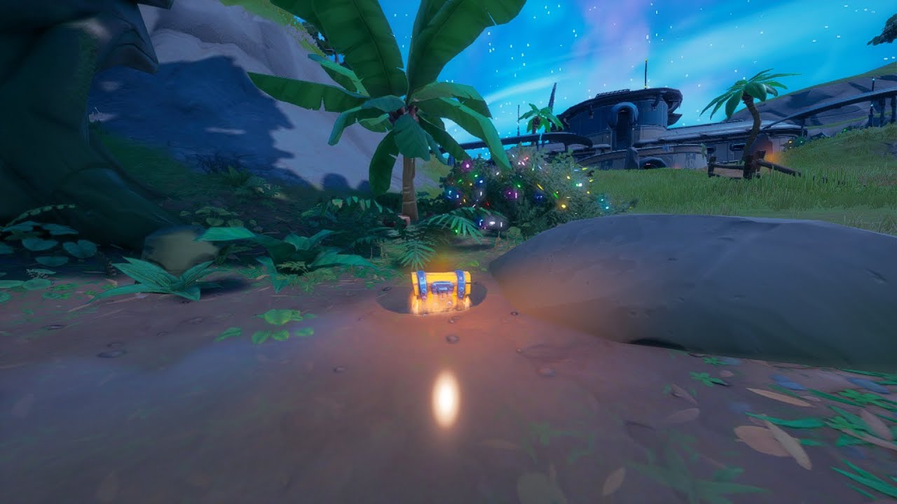 Open chests at sanctuary or seven outpost VII Location - Fortnite Daily ...