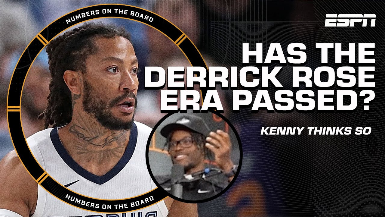 DERRICK ROSE represents a DIFFERENT ERA of basketball 👀 | Numbers on ...