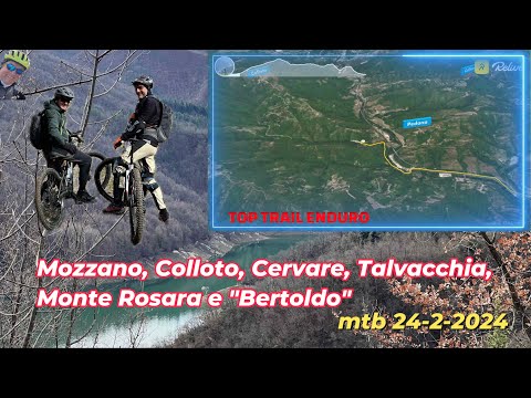 24 2 2024 mozzano, colloto, cervare, talvacchia, mte rosara, bertoldo
