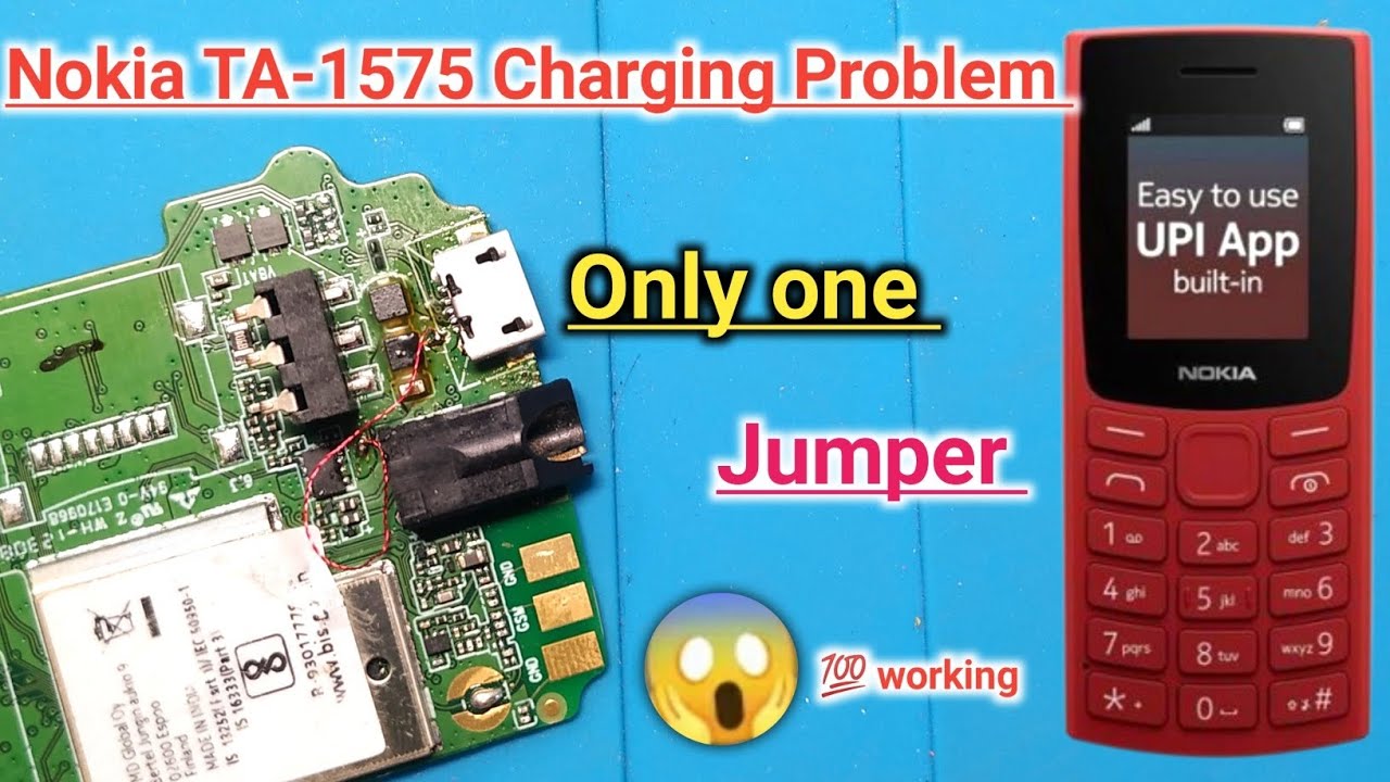 Nokia 105 new 2023 ta 1575 not charging problem ' slow charging issue ...
