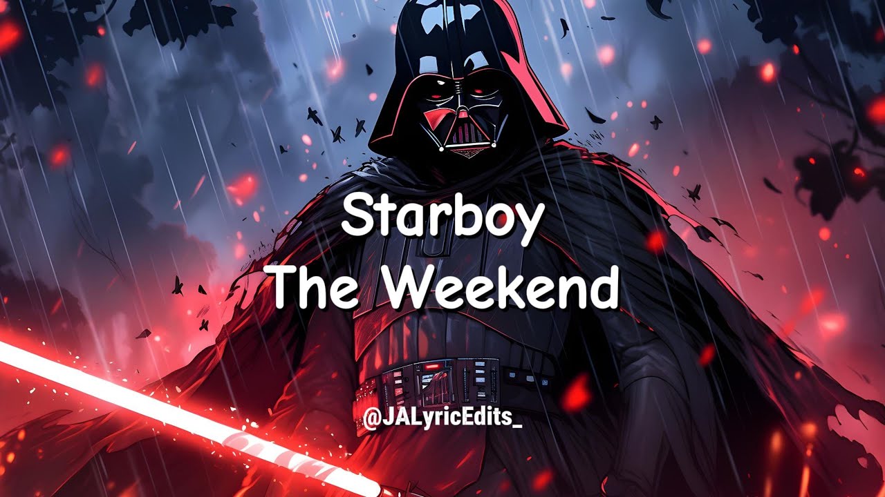 Starboy - The Weekend | Lyrics Video - YouTube