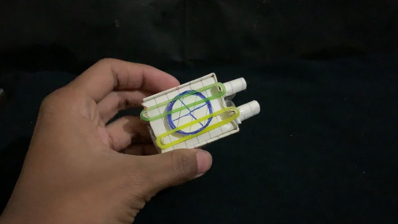 Matchbox shooter l DIY matchbox toy - YouTube
