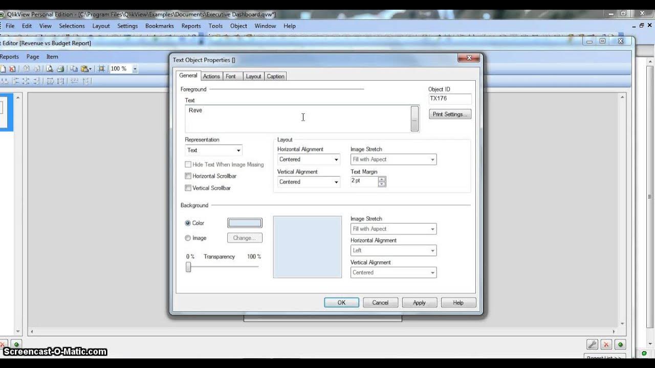 How to create Static/PDF reports in QlikView - QlikView tutorials - YouTube