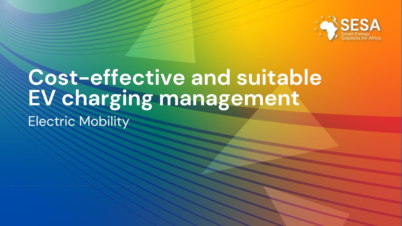 Electric Mobility | Cost-effective and suitable EV charging management ...