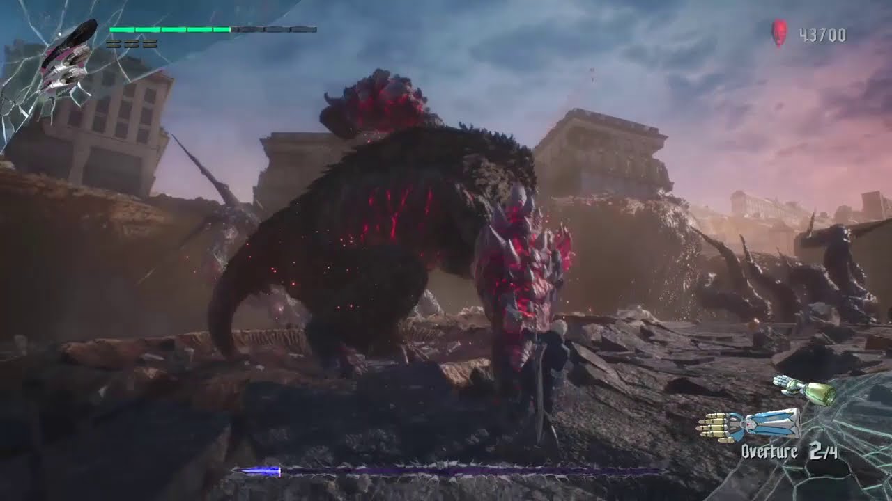 Devil May Cry 5 Ps4 Goliath - Boss Fight Gameplay - YouTube