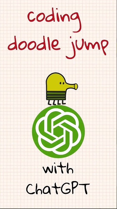 Watch ChatGPT code Doodle Jump... Let's code! - YouTube