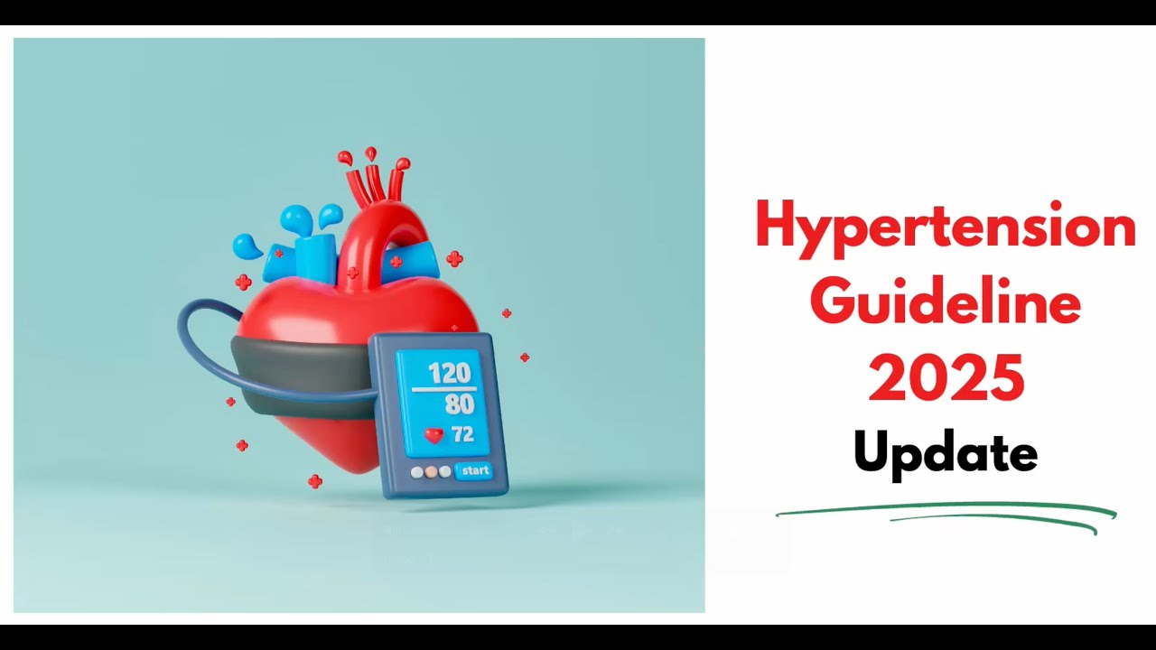 Hypertension Guideline Updated 2025 - YouTube