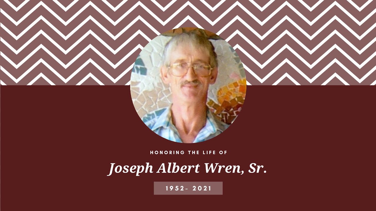 Joseph Albert Wren, Sr. Funeral Service - YouTube