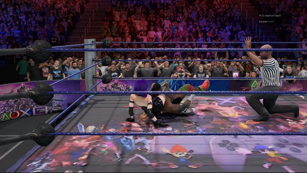 WWE 2K25 Michelle Mainville Vs Deno (Extreme Rules Match) - YouTube