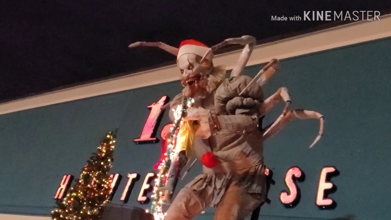 KRAMPUS CHRISTMAS THEME HAUNTED HOUSE-13TH Floor-Night 1- Jacksonville ...