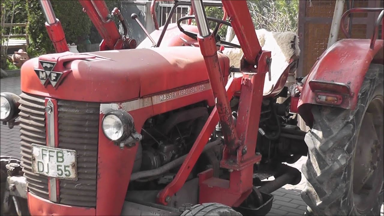Massey Ferguson MF 30 Traktor - YouTube