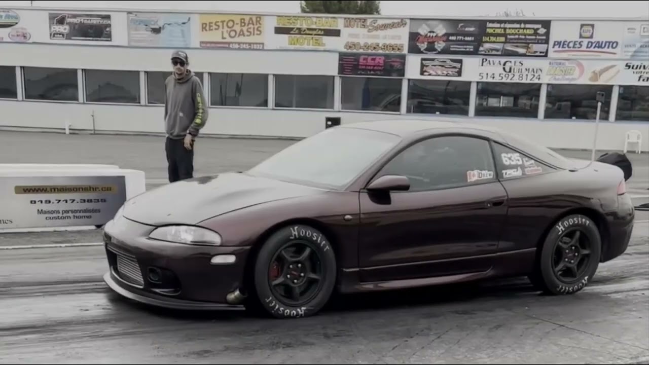 Eclipse GSX AWD BURNOUT - YouTube