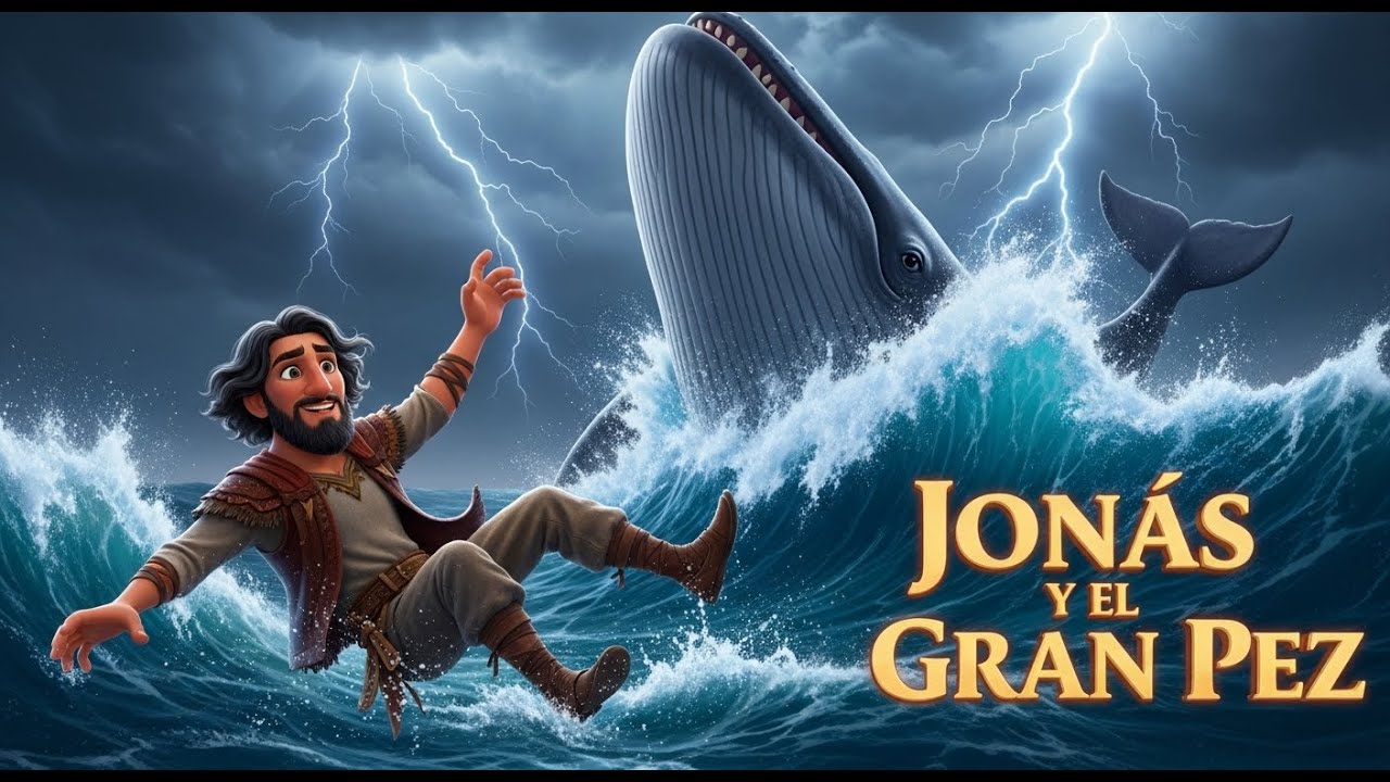 “Jonás y el Gran Pez 🐋 | La Historia Bíblica de Obediencia y ...