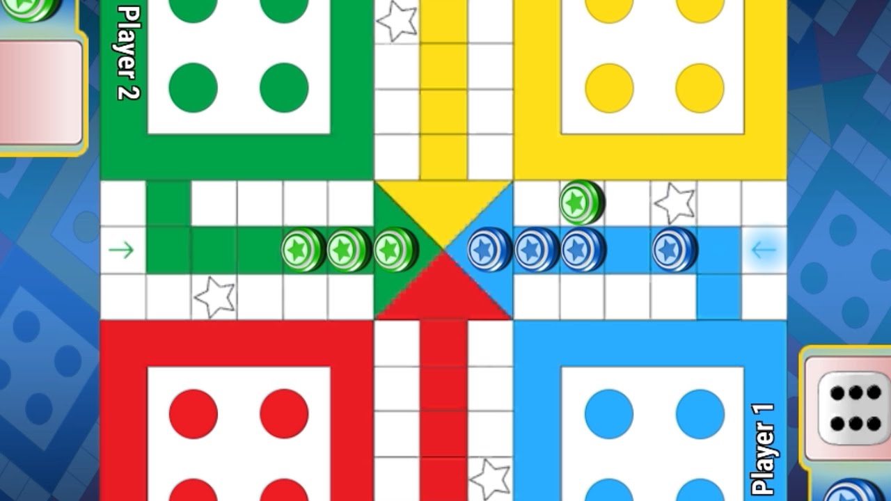 Ludo game in 2 players || Ludo king game 2 player Match || Ludo king ...