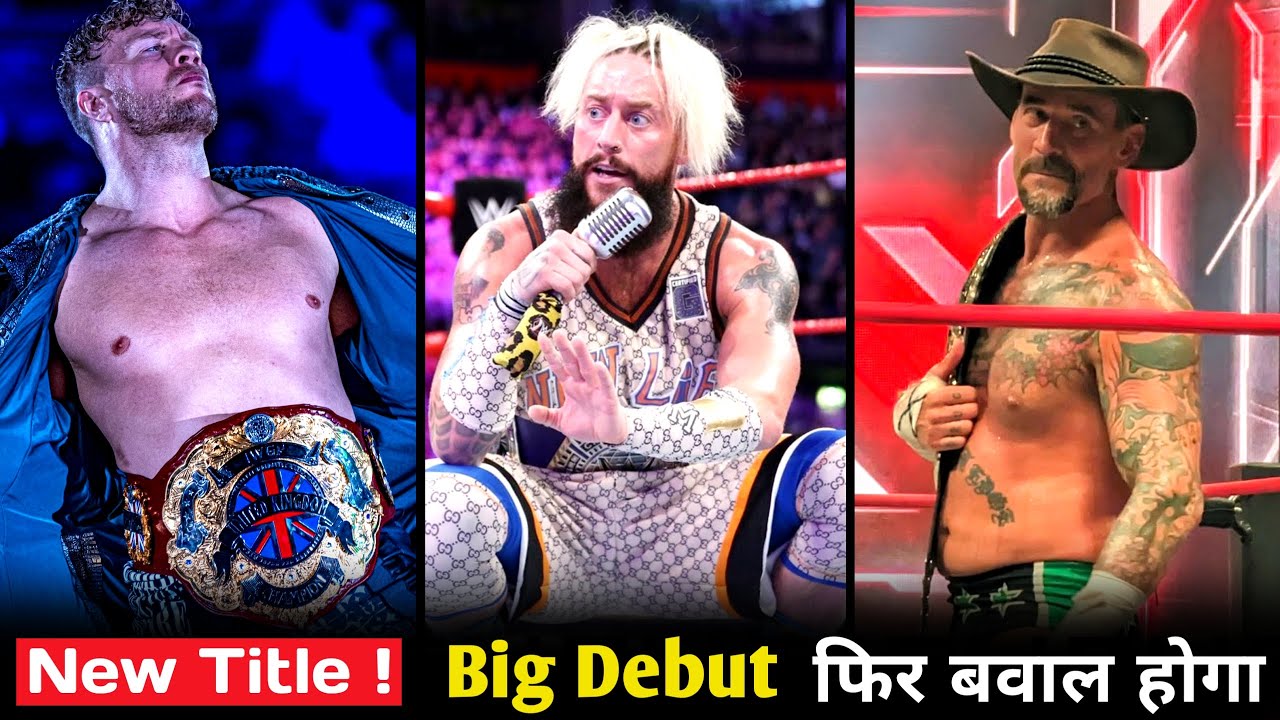 OMG! CM Punk Slams Hangman Page🤯| Enzo Amore Debut Set | Will Ospreay ...