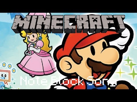 Minecraft Note Block Song: Super Paper Mario: Champion of Destruction ...
