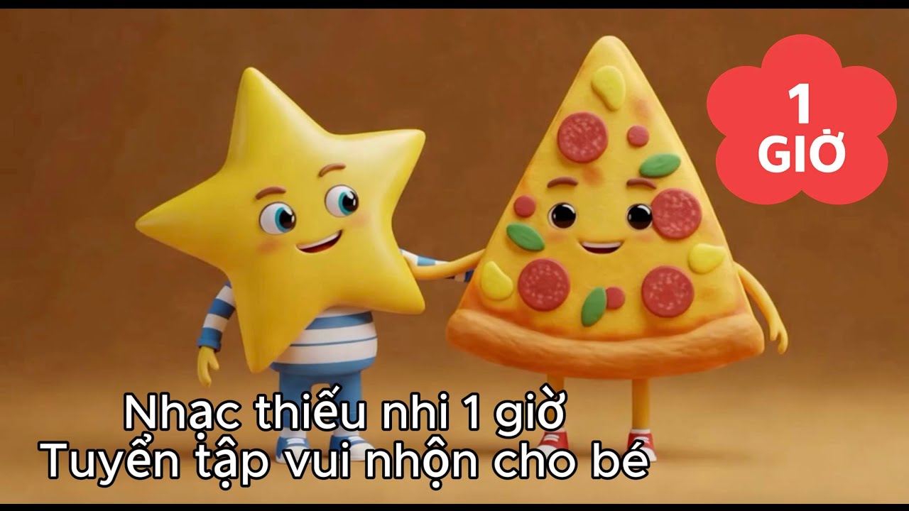 Nhac thieu nhi vui nhon tong hop 1 gio danh cho tre em - YouTube