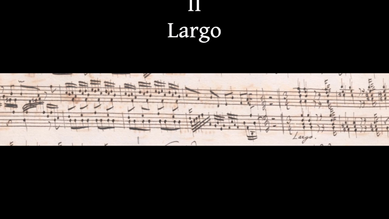 Bach-Vivaldi Concerto in G Major BWV 980. Robert Hill, harpsichord ...