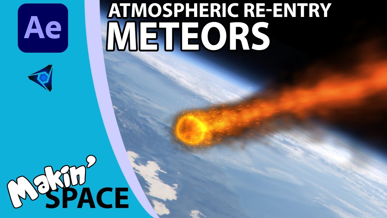 Meteor / atmospheric re-entry in After Effects - YouTube