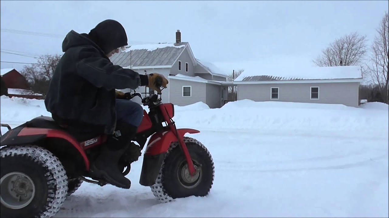 Honda 125m first ride - YouTube