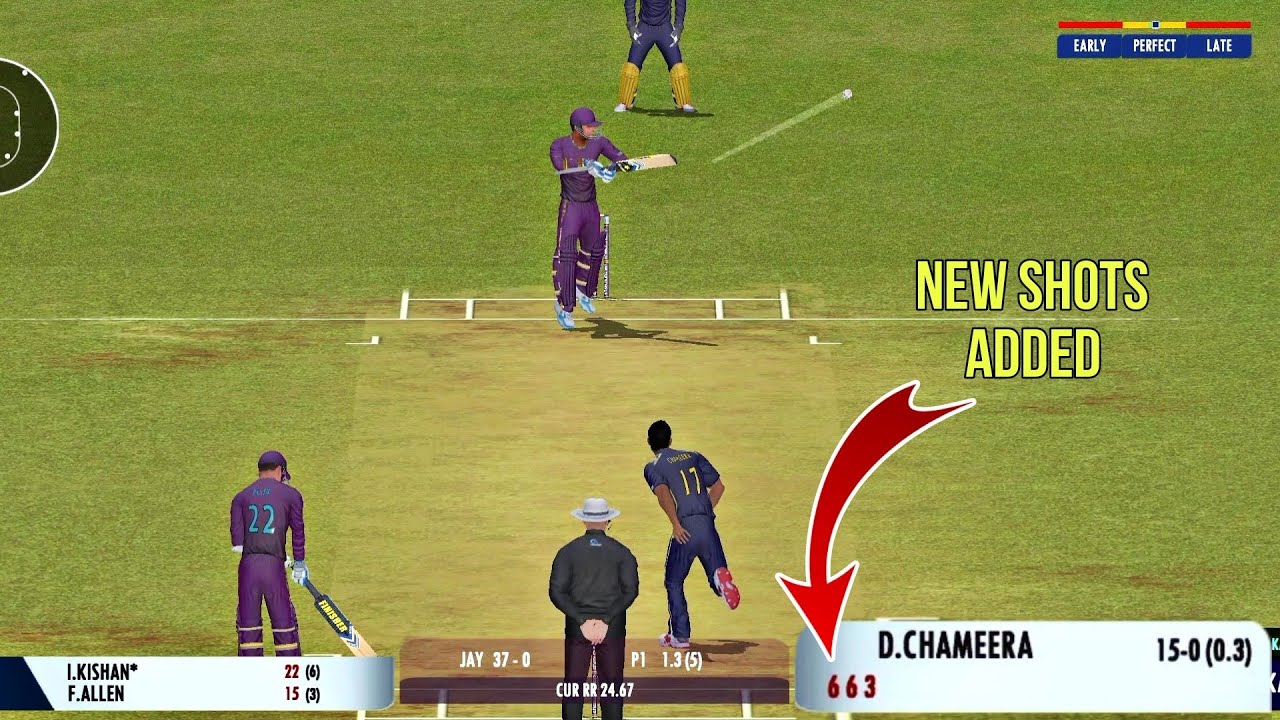 Classic Batting With New Shotmap | Batting Tips & Tricks | Real Cricket ...