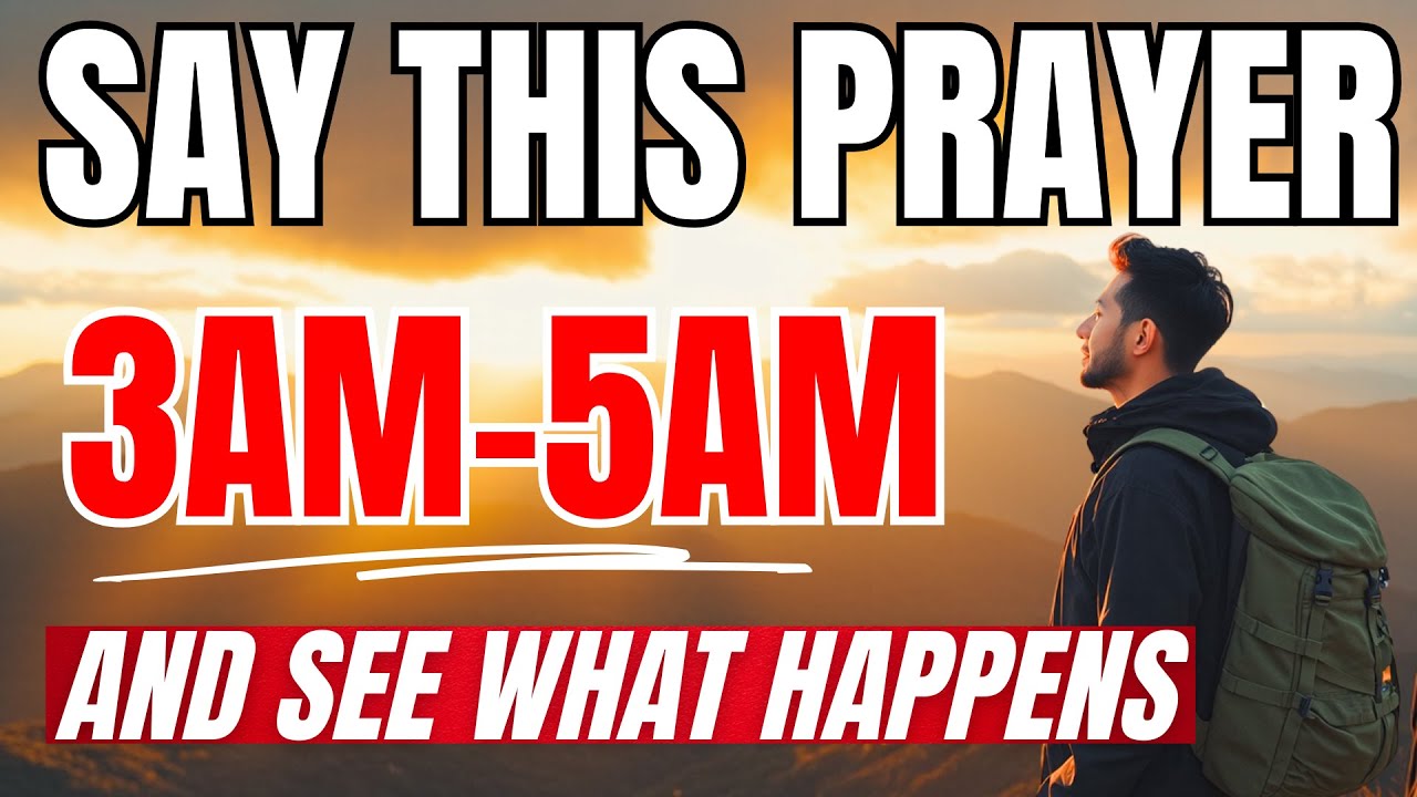 When You Wake Up At 3AM, Pray This Powerful Early Morning Prayer For ...