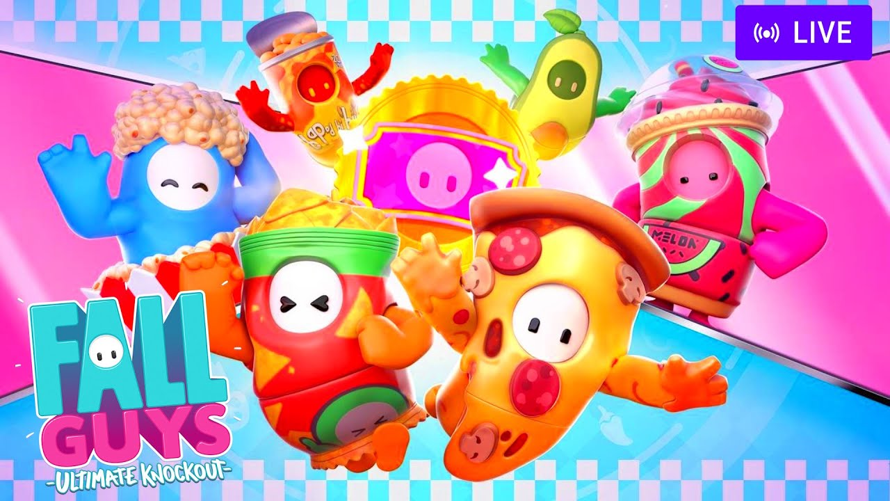 LIVE: Fall Guys: Ultimate Showdown (Eanie Meanie Chili Beanie) - YouTube