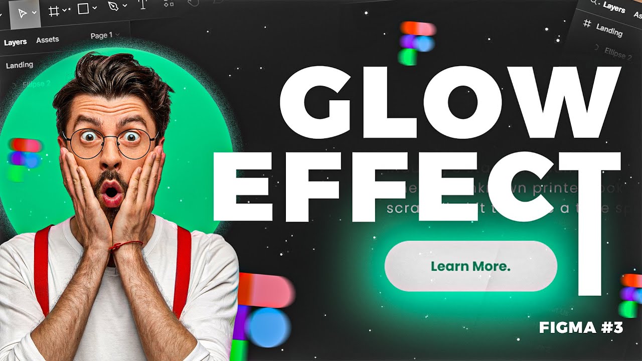 LEARN THIS COOL GLOW ANIMATION IN FIGMA || THE UI GRAPHICS || Video #3 ...