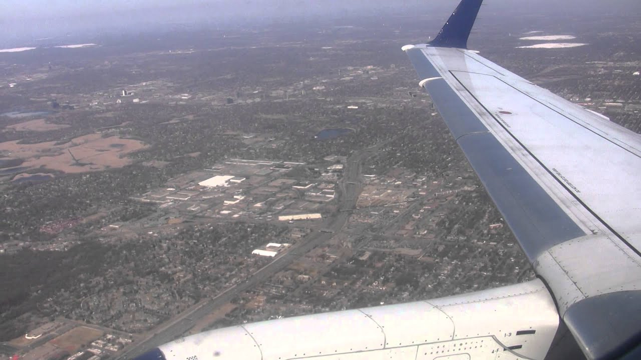 Awesome view of the wing! Incredible Embraer ERJ-175 Departure from ...