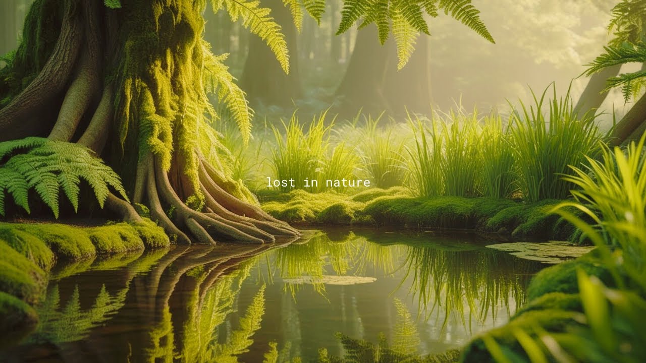 lost in nature | forest nature sounds for relaxation and sleep 🌱🌿 🫧🍃 ...