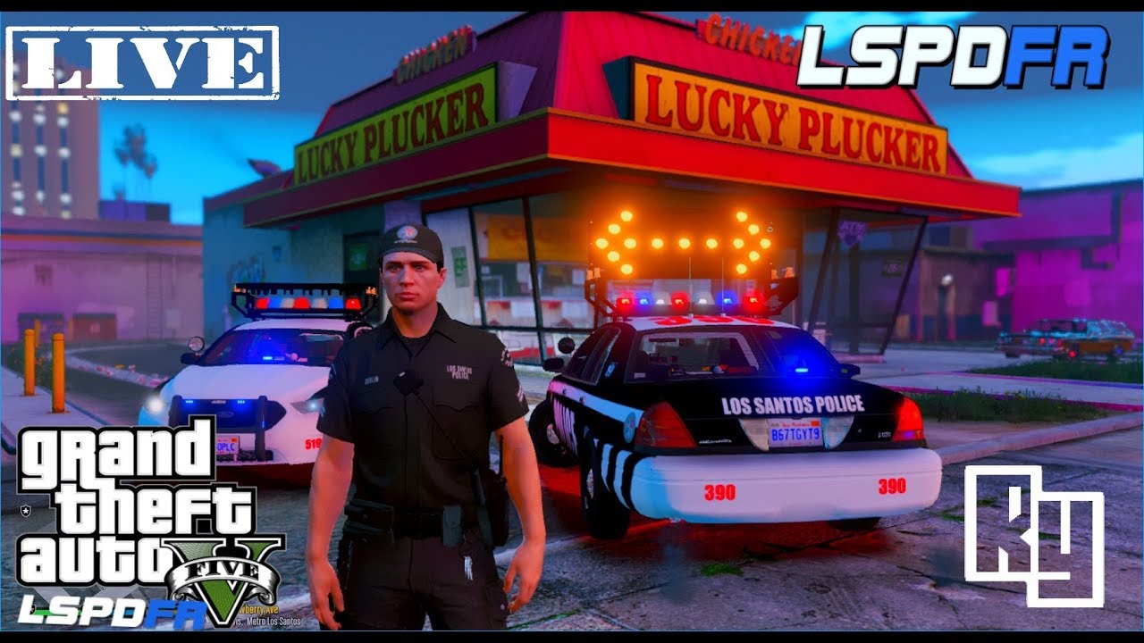 LIVE: GTA 5 LSPDFR Los Santos 3k Subscriber Patrol (Rotators w ...