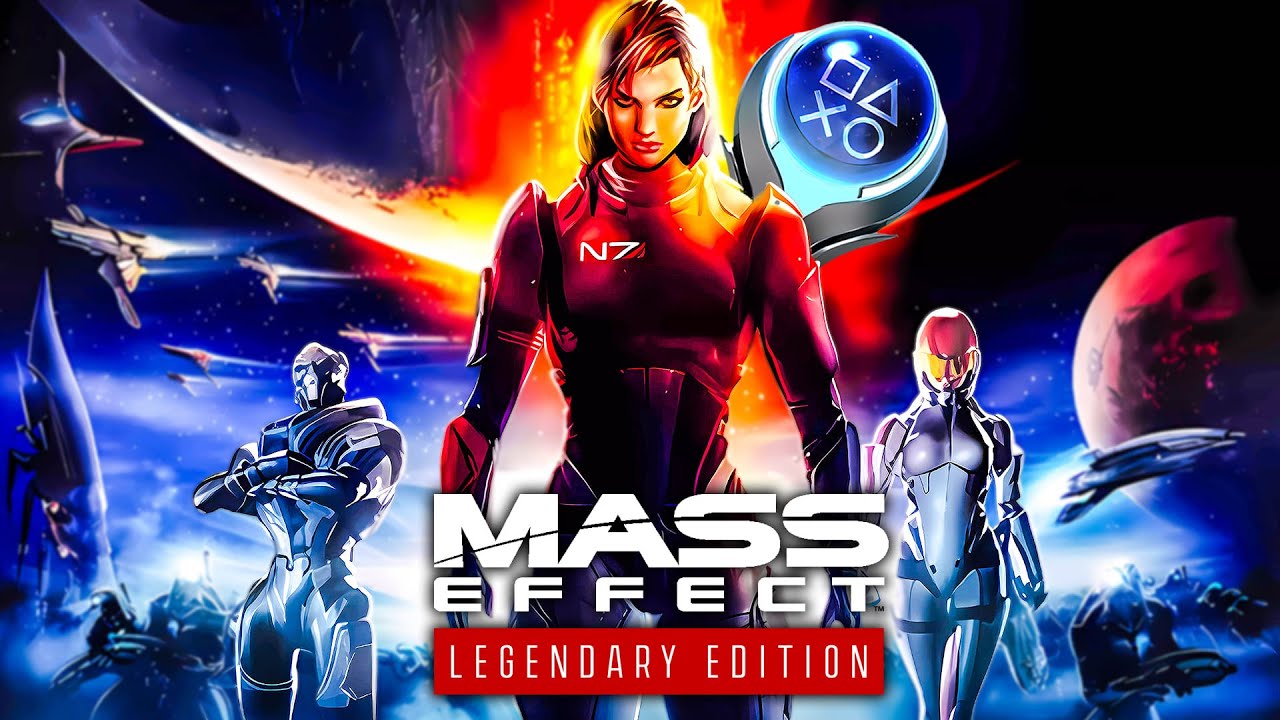MASS EFFECT LEGENDARY EDITION - 100% Platinum Walkthrough No Commentary ...