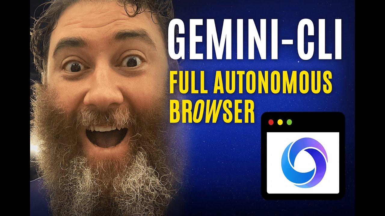 Gemini-CLI + Gemini Computer Use Working Examples - YouTube