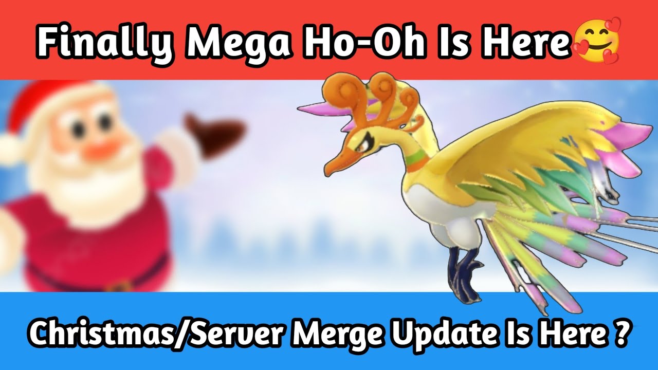 Finally Mega Ho-Oh Is Here 🥰 || How To Get Mega Ho-OH In Pokemon World ...