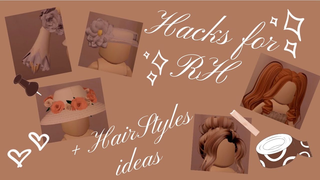 Hacks for RH + hairstyles ideas ! 20 likes for part 2! - YouTube