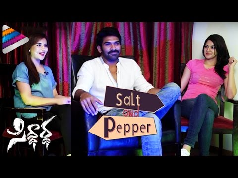 Ragini and Sakshi Chowdary about Love | Salt & Pepper Interview | Sagar | Siddhartha Movie