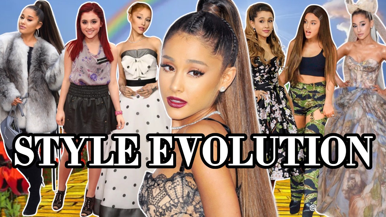 the evolution of ariana grande’s style: from cat valentine to glinda the good witch 🎶🎀🫧 - YouTube