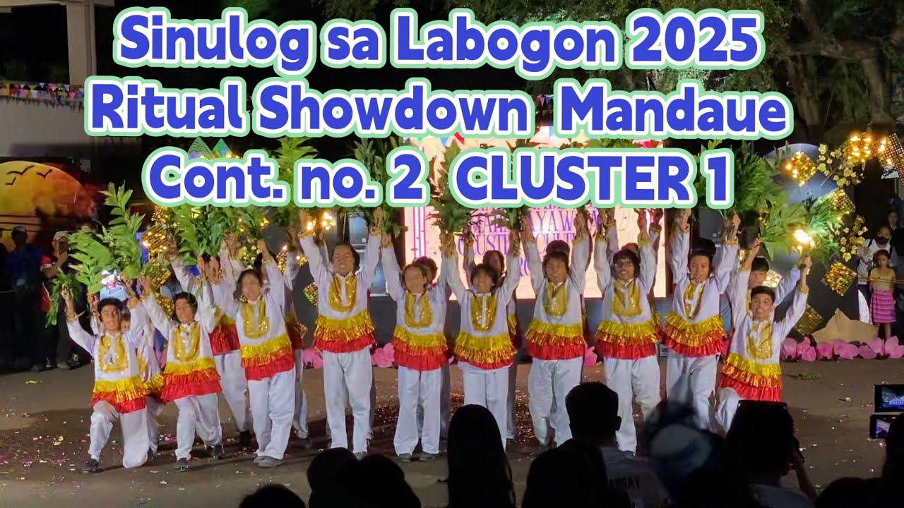 Sinulog sa Labogon 2025 CLUSTER 1 RITUAL SHOWDOWN Festival Dance ...