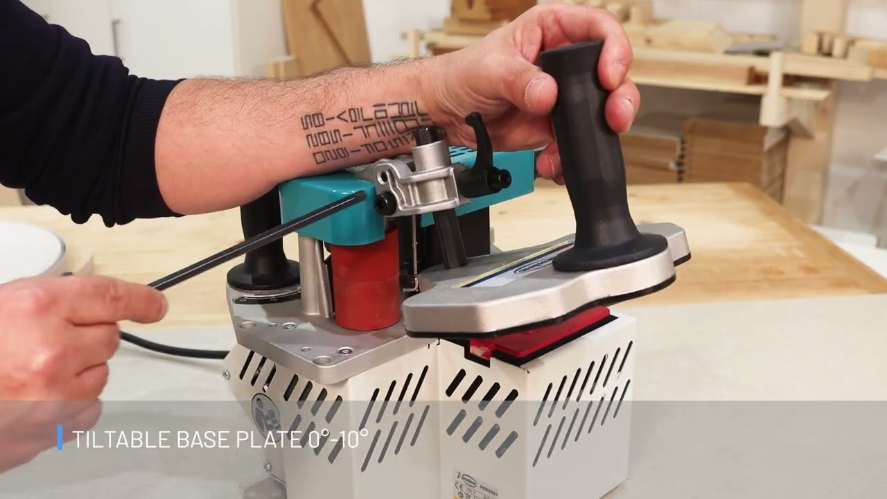 NEW VIDEO | Virutex PEB250 Hot Melt Portable Edgebander - YouTube